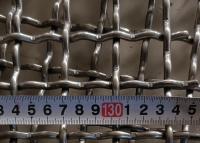 China 304 Mesh Crimped Stainless Steel Wire Mesh For Mining Vibrating Swing Screen Mesh for sale