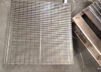 China Heavy Duty V Wire SGS 321 Stainless Steel Wedge Wire Screen Johnson Gravel Welding Panel for sale