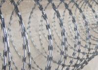 China Galvanized Barbed Wire Security Guard Stainless Steel Wire Razor Wire for sale