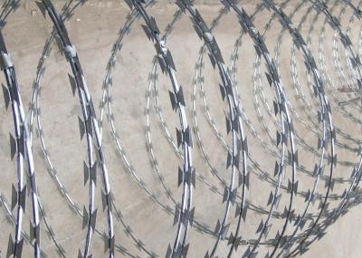 China Galvanized Barbed Wire Security Guard Stainless Steel Wire Razor Wire for sale