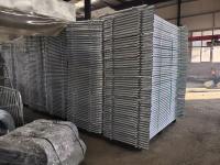 China Powder Coating Temporary Construction Fence , Temporary Yard Fence for sale
