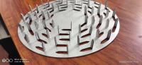China 50mm Width Anti Split Plate with 1-1.2mm Thickness and 13.5mm Spikes for Timber Reinforcement for sale