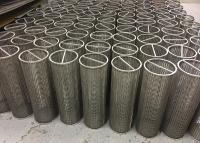 China Customized 500mm Diameter Stainless Steel V Wire Wedge Wire Screen For Durable Construction for sale