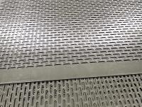China Nature Surface Finish Slot Hole Perforated Mesh Filter Solution For Liquid And Solid Filtration 1.2 X 2.4 M for sale