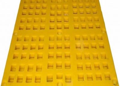 China 30mm Thickness Polyurethane Modular Screen Panels 305*305 In Hexagonal Shape for sale