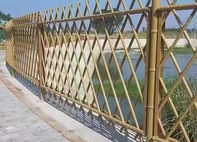 China Imitation Bamboo Farm Fence Guardrail For Aesthetic Outdoor Spaces for sale
