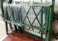 China Imitation Bamboo River Park Garden Fence Protecction Railing Safety Handrail for sale