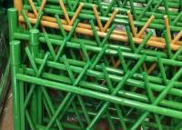 China Weather Resistant Imitation Bamboo Garden Fence For Enhanced Privacy for sale