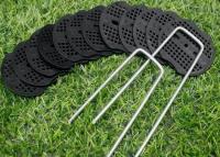 China Insect Net Fixing Peg Turf Securing SOD Staples Galvanized Steel Garden Nail for sale