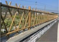 China Durable Imitation Bamboo Fencing For Stylish Garden Designs for sale