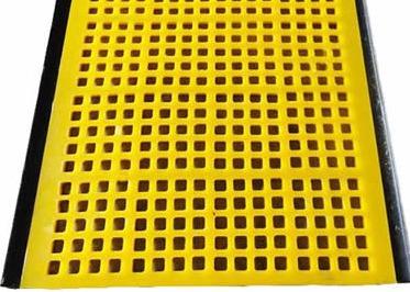 China Iron Ore Pu Vibrating Linear Screen Mesh Mine Sieve Trommel Shale Shaker Banana Screen for sale
