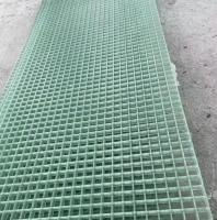 China FRP Walkway GRP Grating With 25mm Thickness And 38X38X38mm Size Made Of Fiberglass for sale