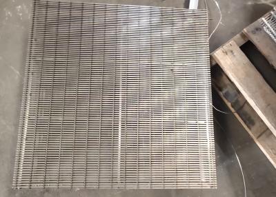 China Plain Weave Hexagonal Hole Shape 610*610 PU Polyurethane 80-95 Shore A Wedge Wire Mesh for sale