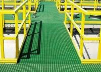 China Square Mesh 20*20*40 Fiberglass / FRP Molded Grating High Strength Corrosion Resistant for sale