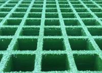 China Square Mesh 20*20*40 Fiberglass / FRP Molded Grating High Strength Corrosion Resistant for sale
