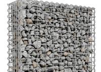 China Hot Dipped Galvanized Stone Cage Welded Gabion Box 4mm Wire Thickness for sale