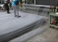 China 1 X 1 X 1 Meters Galvanized Gabion Box / Hexagonal Gabion Wire Mesh 50 X 50 Mm for sale