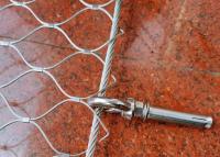 China 316L Stainless Steel 7x7 Cable Netting Rope Mesh - 1.0mm to 3.0mm Diameter, 20mm to 200mm Openings for sale