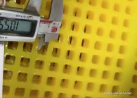 China Optimal Performance 30mm Thickness Square Polyurethane Screen Mesh In Plain Weave for sale