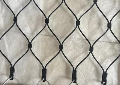 China Hand-Made 316L and 304 Stainless Steel Rope Mesh for Rust Resistant and Customizable Applications for sale