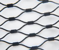 China 1.5mm Diameter DIN 3055 90% Light Transmission Stainless Steel Wire Rope Mesh for Architectural Features for sale