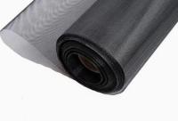 China Black Coated Stainless Steel Security Mesh Screen Door Window Screens Mosquito Net for sale