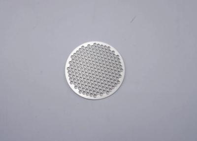 China Etched Circular Hole Microporous Plate Stainless Steel Mesh Disk Coffee Filter for sale