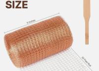 China Copper Mesh 5inch x 32 feet Rust proof Copper Mesh Roll for Preventing Rodent for sale