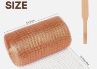 China Copper Mesh 5inch x 32feet Rustproof Copper Mesh Roll for Preventing Rodent for sale