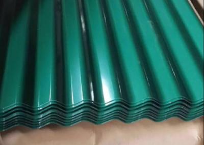 China Corrugated Steel Roof Sheet Color Coated with Cutting and Welding Processing Services for sale