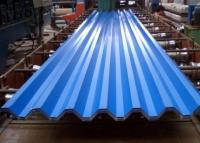 China Corrugated Steel Roof Sheet Color Coated with Cutting and Welding Processing Services for sale