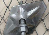 China Rockfall Netting Spike Anchor Plate for Slope for sale