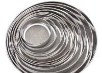China Stainless Steel Flour Sifter Fine Mesh Flour Sieve Shaker Duster for Baking for sale