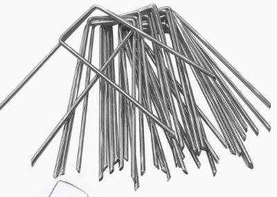 China Hot Dipped Galvanized U Type Garden Grass Lawn Turf Staple Lawn Nail 9 Gauge Wire Diameter for sale