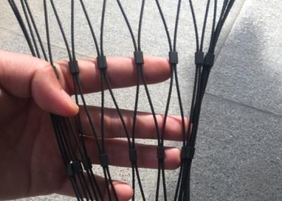 China Ferrule Type Stainless Steel 316 Rope Mesh For Balustrade for sale