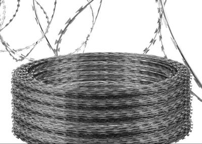 China BTO-22 Galvanized Concertina Razor Barbed Wire 15 Years Experience Good Price for sale
