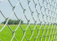 China Outdoor Post and Rail System Chain Link Fence for sale