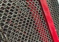 China Self Cleaning Polyurethane Vibrating Sieve Screen Red Color for sale