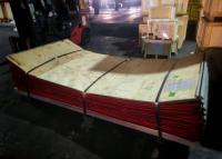 China Self Cleaning Polyurethane Vibrating Sieve Screen Red Color for sale