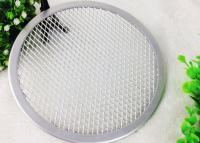 China Kitchen Tools Flat Mesh Odm Aluminum Round Pizza Pan 12 Inch for sale