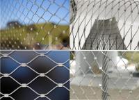 China Hand Woven Stainless Steel Zoo Animal Enclosure Flexible SGS Certified for sale