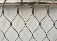 China Hand Woven Stainless Steel Zoo Animal Enclosure Flexible SGS Certified for sale