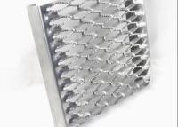China Heavy Duty Grip Strut Perforated Metal Plank Grating Storage Areas for sale