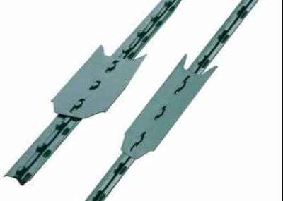 China Galvanized Hd 6 Foot Steel Fence Post With Plate for sale