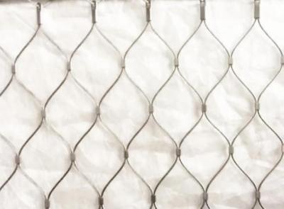 China Customized Steel Wire Rope Mesh for Fences Zoo Protective Rope Mesh for sale