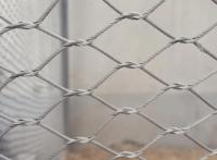 China Flexible Stainless Steel Cable Mesh 304 316 Metal Wire Rope Mesh for Stair Railing for sale