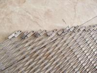 China Stainless Steel 304/316 7*7 Zoo Wire Mesh Fence Green Wall Mesh Safety Net Stainless Steel Rope Mesh for sale