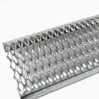China Walkway Platform Anti-Slip Safety Plank Grating/Perforated Stainless Steel Stairs Grip Strut for sale