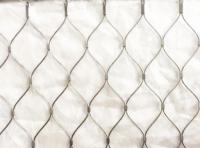 China High Strength Flexible Birds Aviary Cable Net 304 316 Diamond Stainless Steel Cable Woven Ferrule Wire Rope Mesh for sale