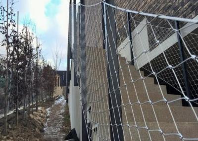 China Stainless Steel Cable rope Mesh for Architectural  Animal Enclosure Safety Barrier for sale